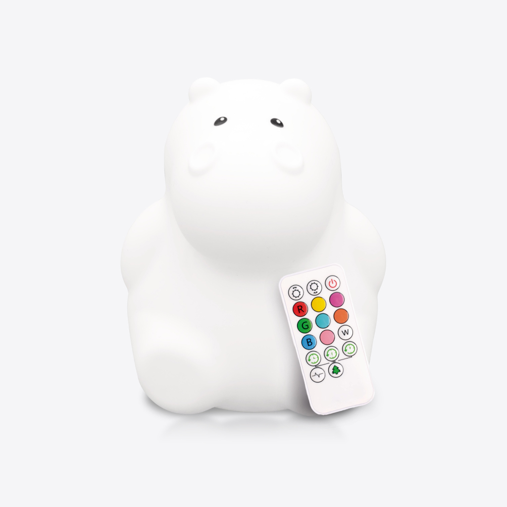 LED Hippo Night Light | Device Craze